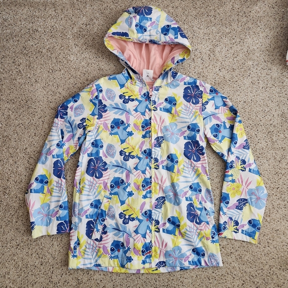 Disney | Jackets & Coats | Disney Stitch Rain Jacket | Poshmark